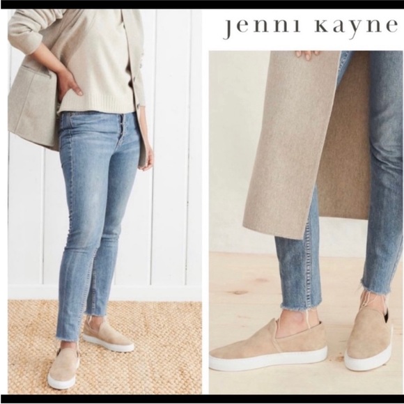 Jenni Kayne | Shoes | Jenni Kayne Suede Slip On Sneakers 38 | Poshmark